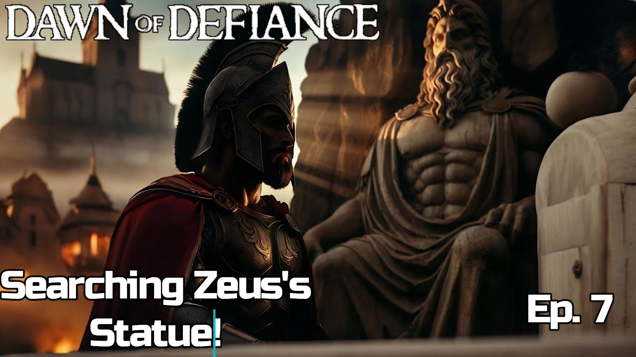 The Secrets of Zeus's Statue!! Dawn of Defiance - Ep. 7 - YouTube