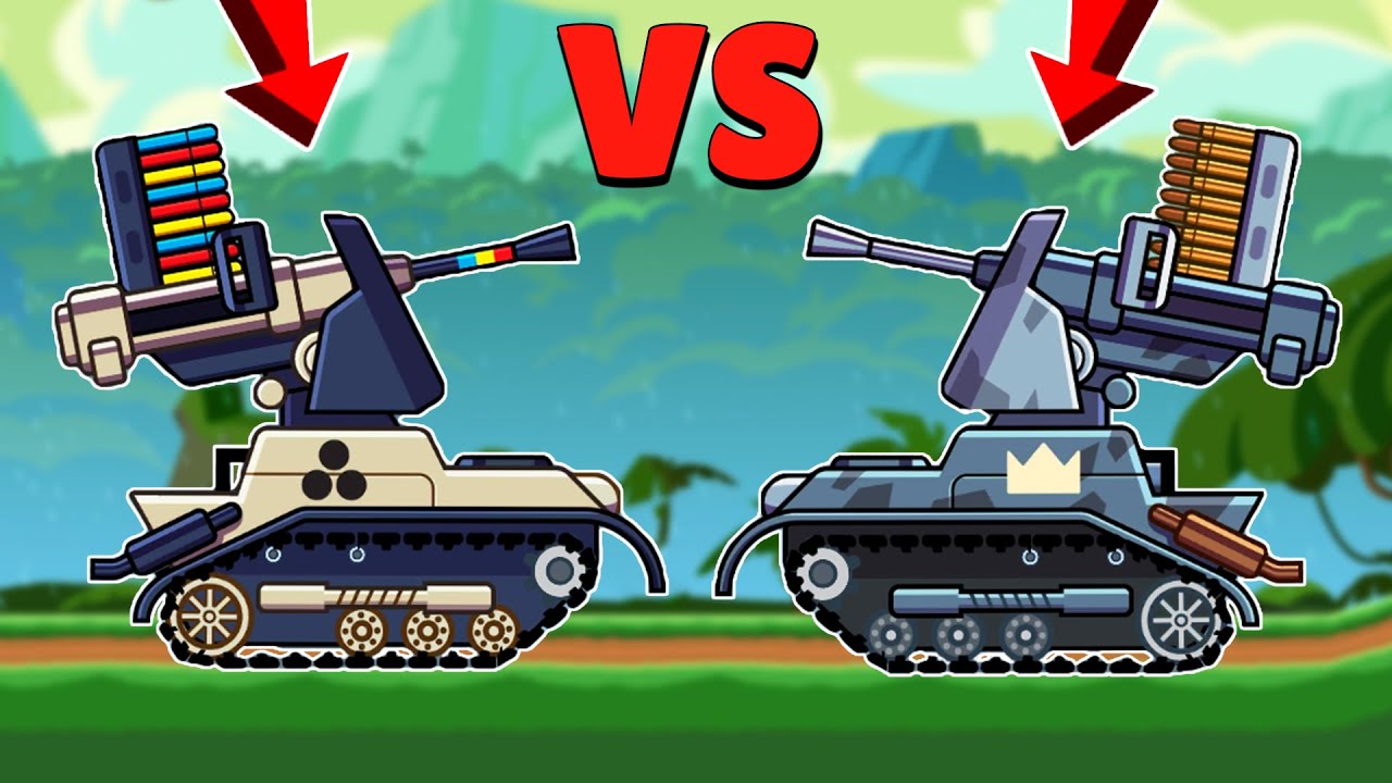 EPIC TANK FLAK in 1 vs 1 FIGHTS ONLINE BATTLE MODE - Hills of Steel ...