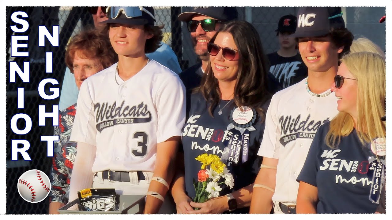 ⚾️ Mason's Last High School Baseball Game - Senior Night!!! 😢 - YouTube