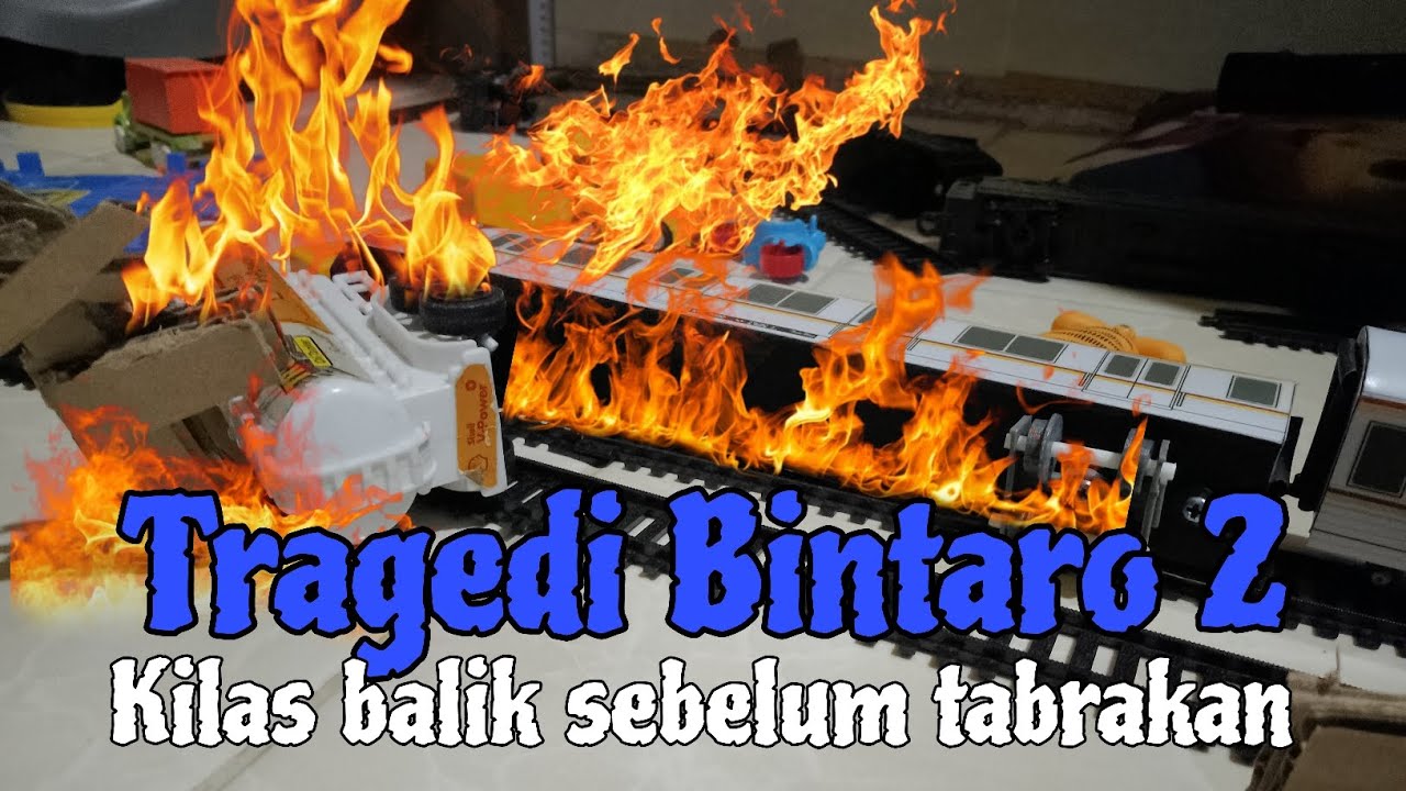 TRAGEDI BINTARO 2 (Kilas balik sebelum tabrakan) - YouTube