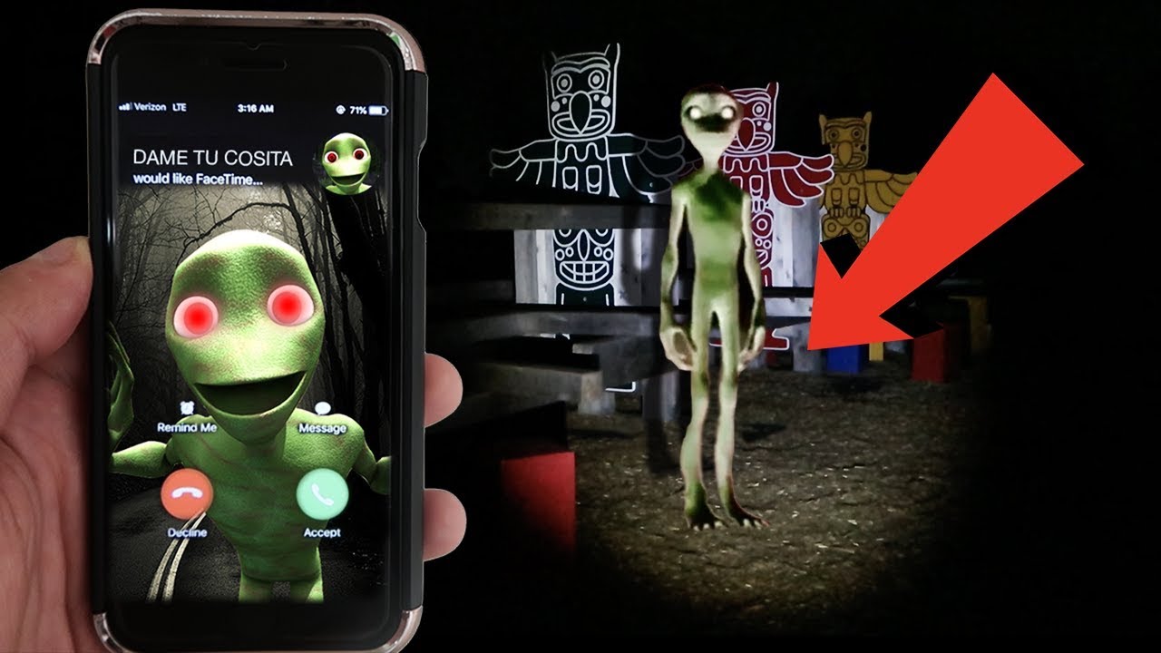 CALLING DAME TU COSITA ON FACETIME AT 3AM | REAL DAME TU COSITA FOUND ...