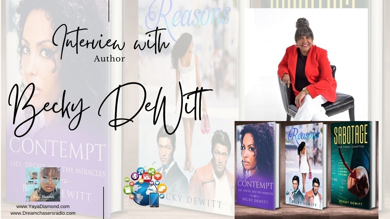 Experience Life Through the Eyes of Author Becky DeWitt - One on one interview with Yaya Diamond ...