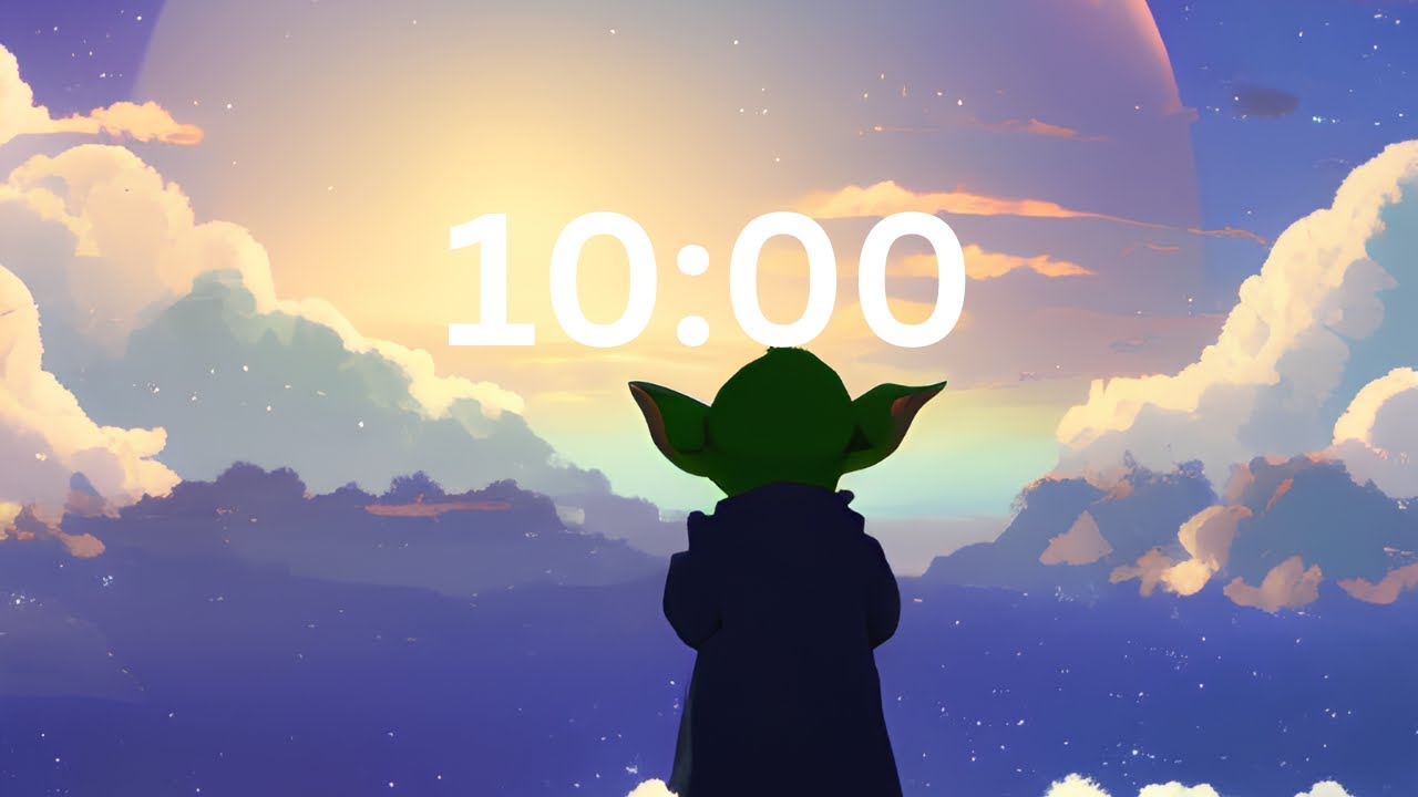 Lofi 10 Minute Timer | Yoda Star Wars Chill Mix - YouTube