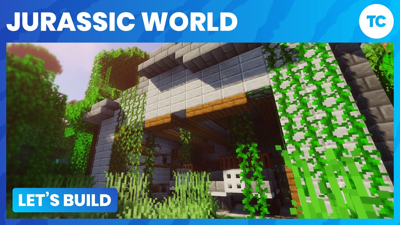 Let's Build Jurassic World - Jeep Garage (overgrown garage interior ...