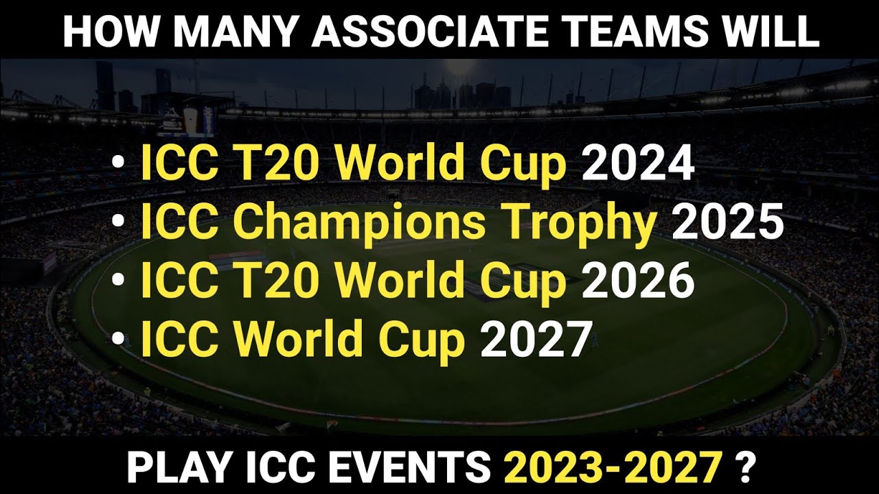 How Many Team Will Participate In Upcoming ICC Events 2023-2027 | All ...