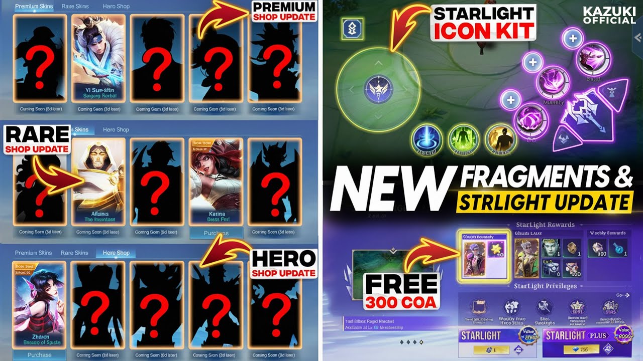UPCOMING FRAGMENT SHOP & STARLIGHT SHOP UPDATES FOR THE MONTH OF ...