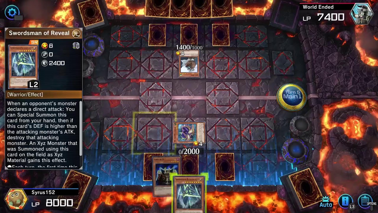 Playing yu-gi-oh master dule - YouTube