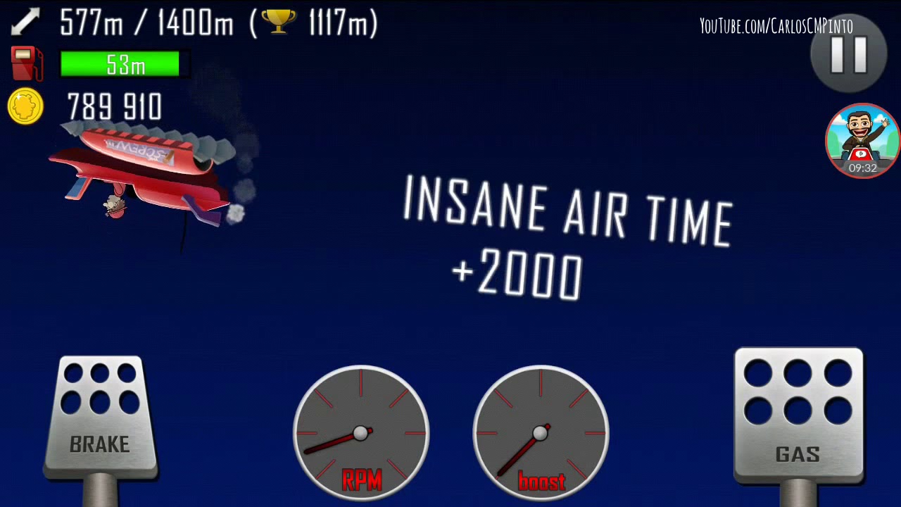 Hill Climb Racing (35), Finger Screw on The Moon - YouTube