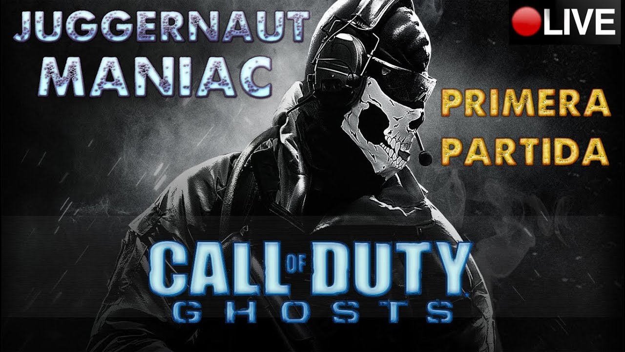 COD GHOST | Mi primer JUGGERNAUT MANIAC en mi Primera Partida! | Cerito ...