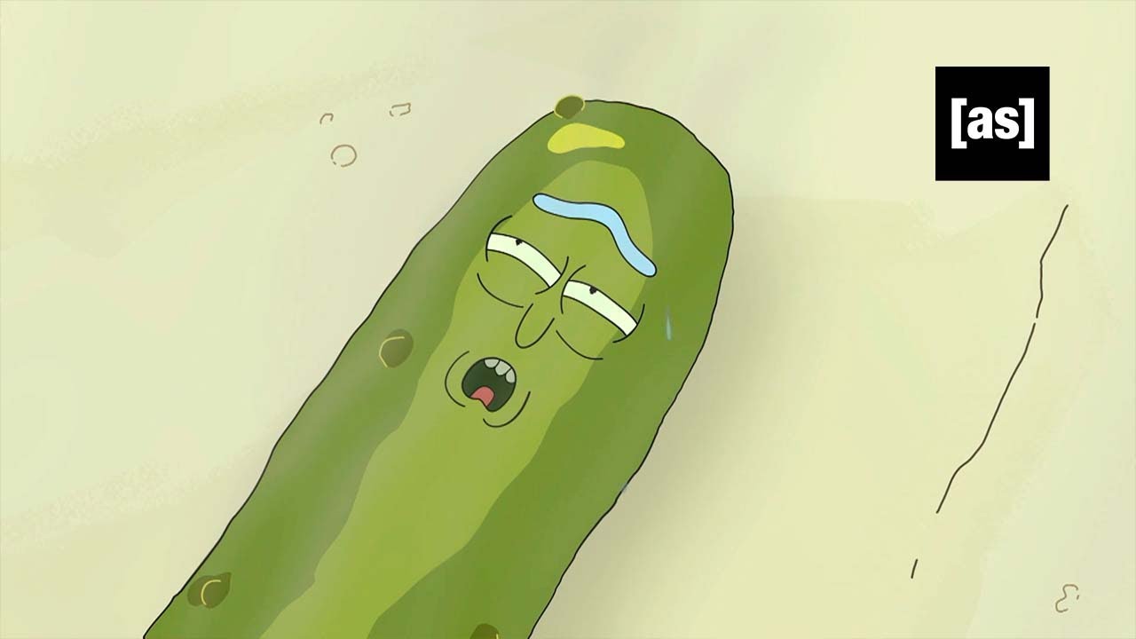 Rick y su miserable vida como pepinillo | Rick & Morty | Adult Swim LA ...
