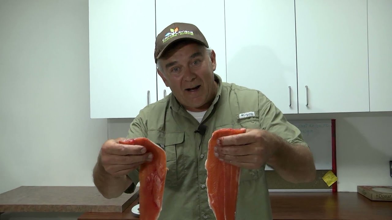 Technique de filetage des poissons (grosses Arc-en-ciel) - YouTube