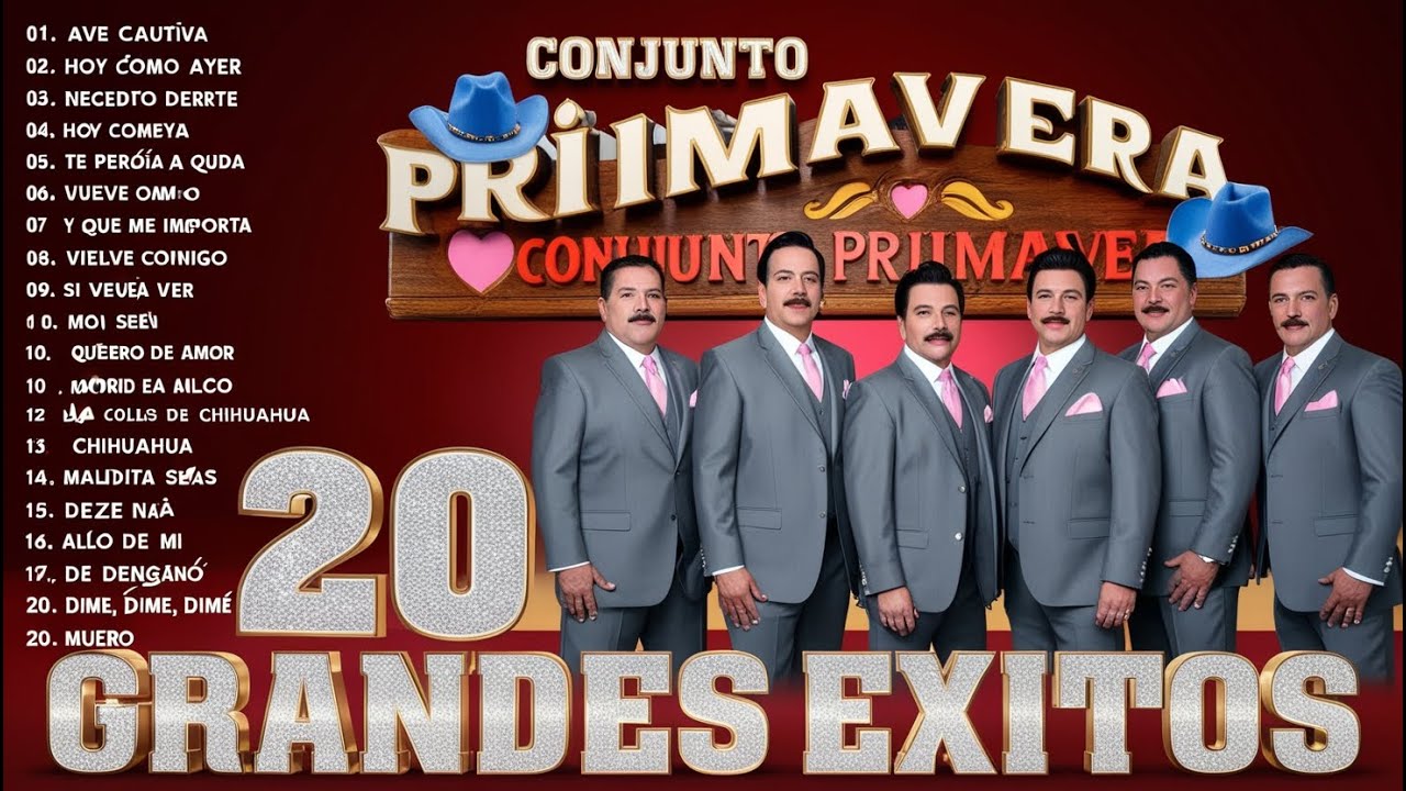 CONJUNTO PRIMAVERA ÉXITOS ROMÁNTICOS SUS MEJORES CANCIONES ~ CONJUNTO ...