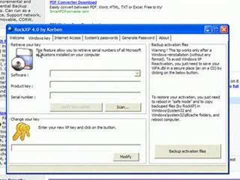 how to retrieve windows XP passwords - YouTube