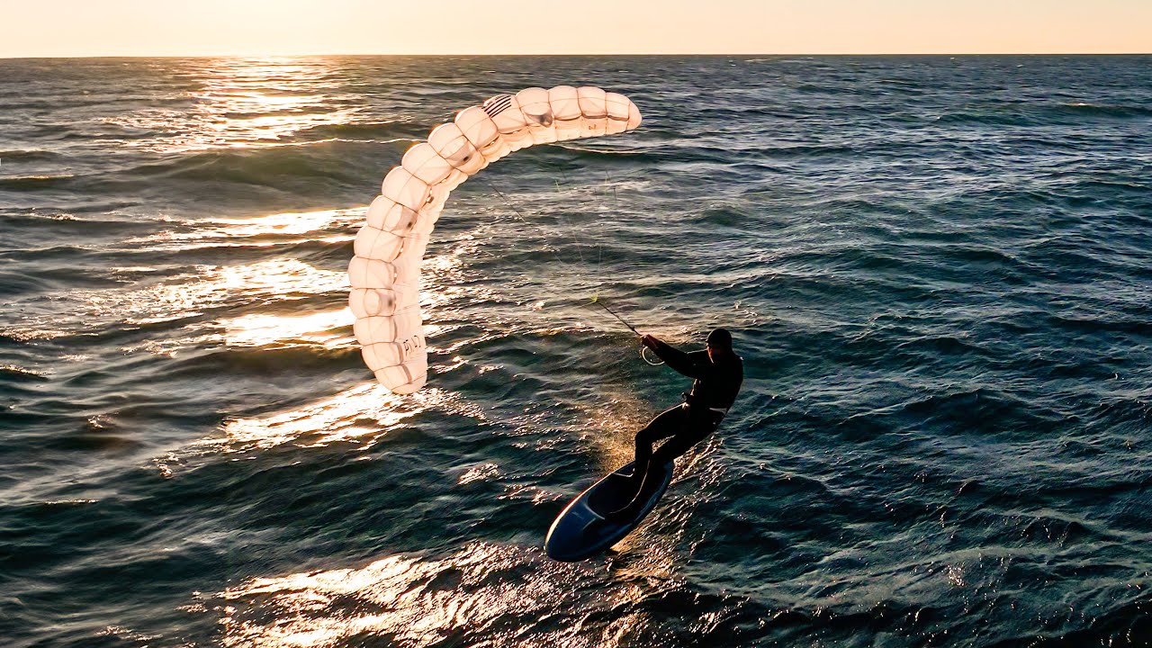 P.T. / The first Ram-Air foil Parawing on the market - YouTube