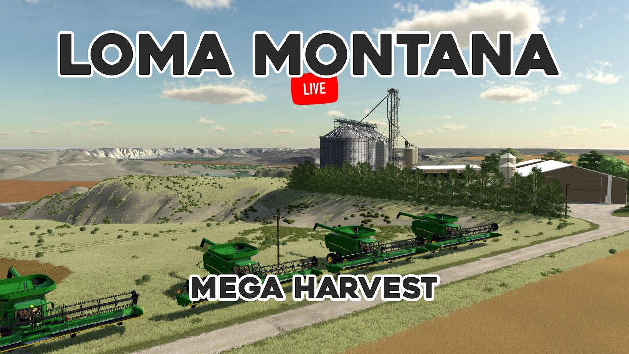 🔴 LIVE - LOMA Montana - Map Testing and Chatting FS25 - YouTube