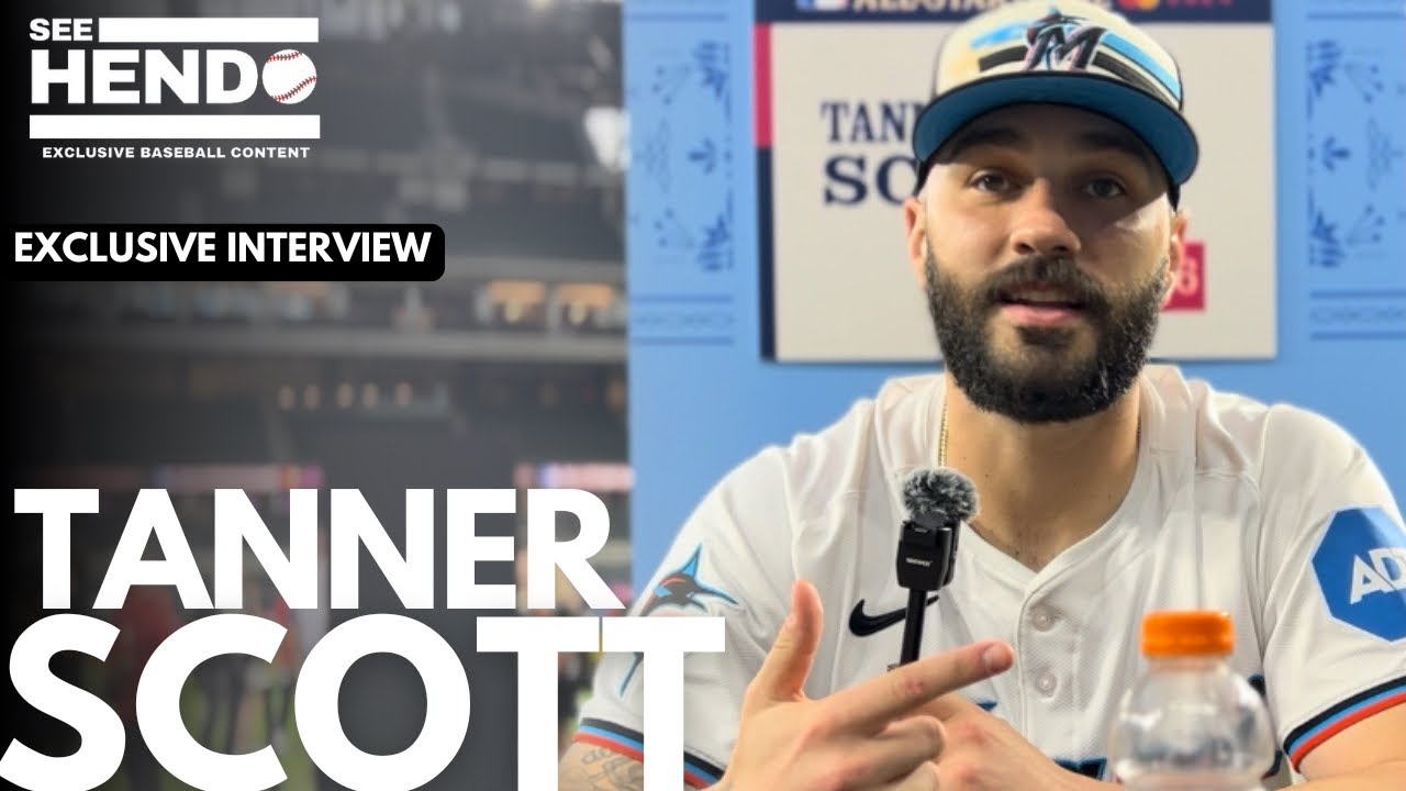 Tanner Scott talks MLB all star Game, talks MLB THE SHOW & gives his ...
