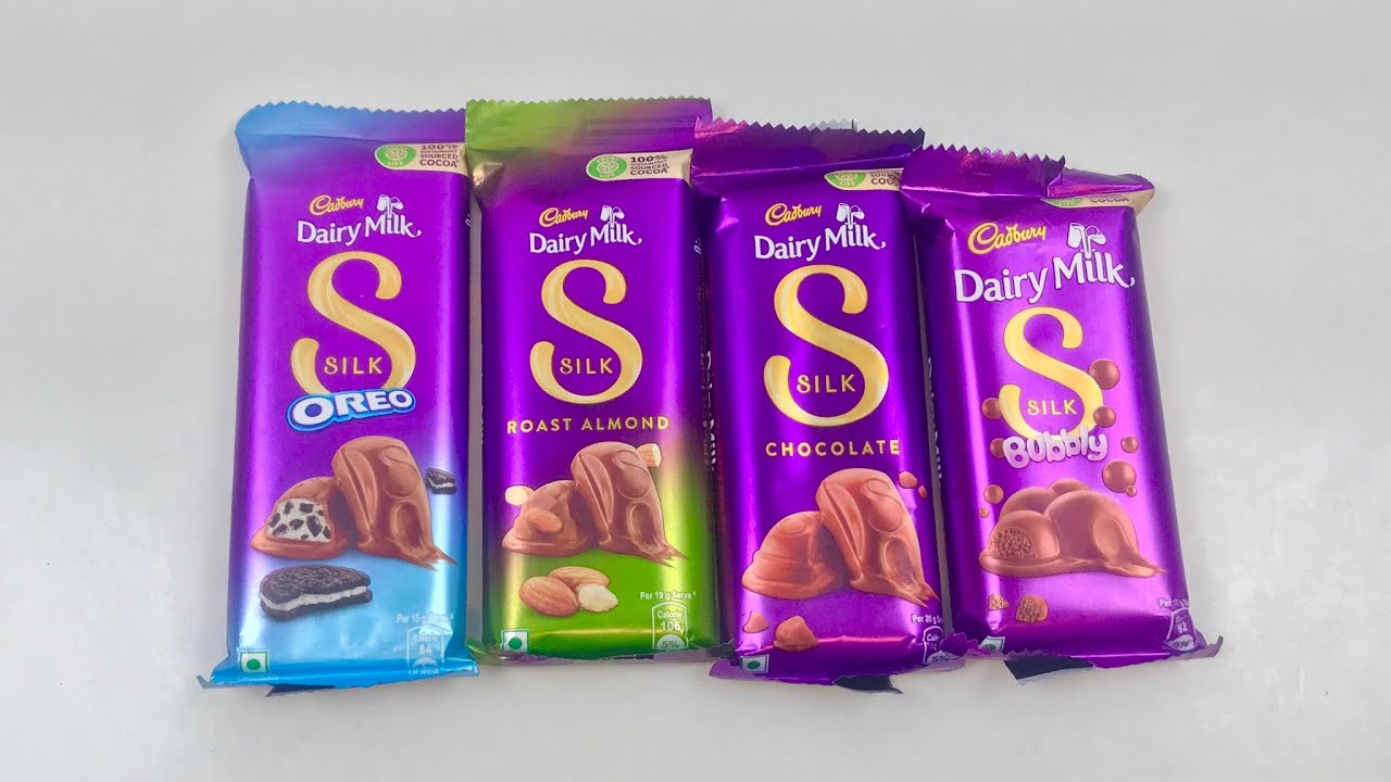 Lot's of Dairy Milk Silk Chocolates | Oreo, Roast Almonds, Bubbly ...