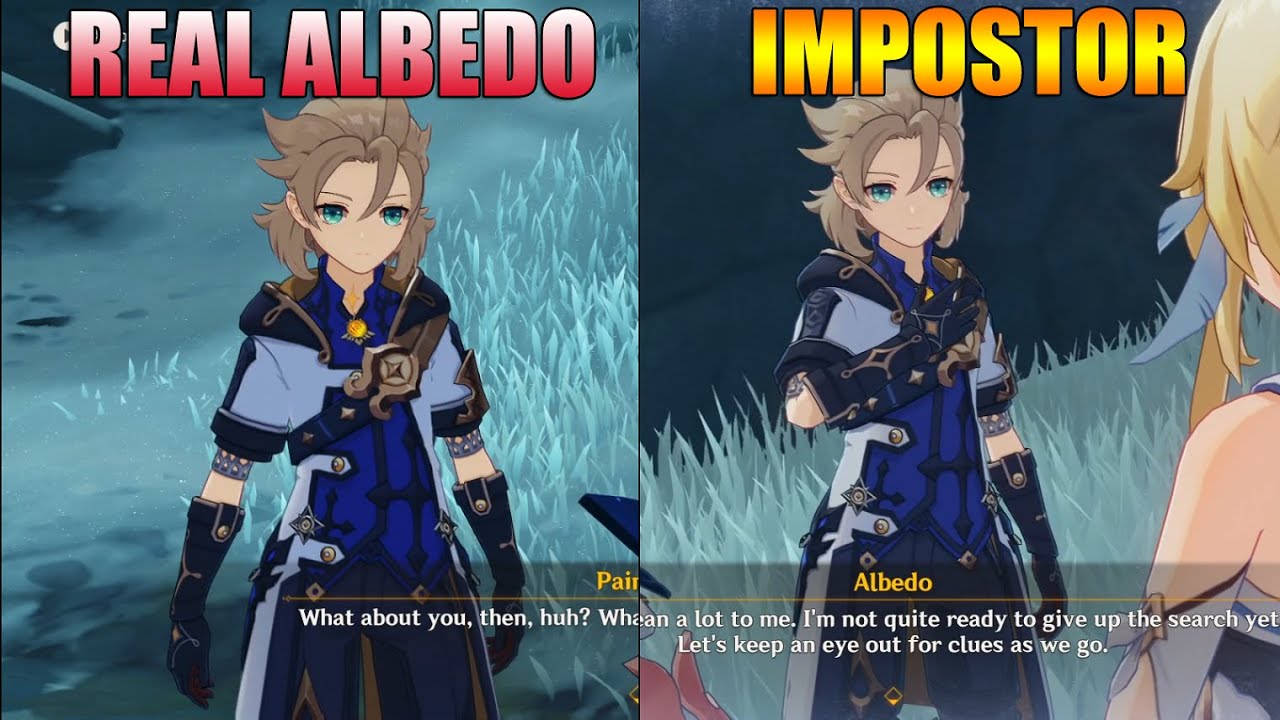 How to find the Impostor among Albedos | Genshin Impact - YouTube
