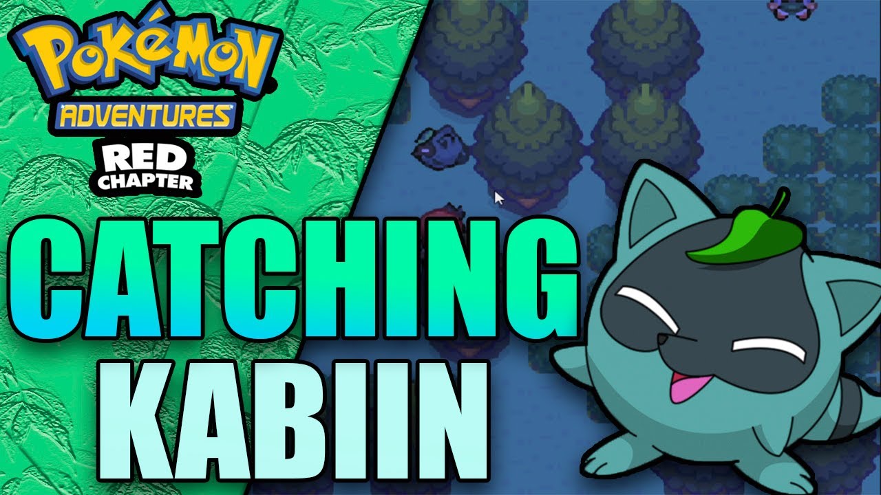 How/Where to catch Kabiin in Pokemon Adventure red chapter - YouTube