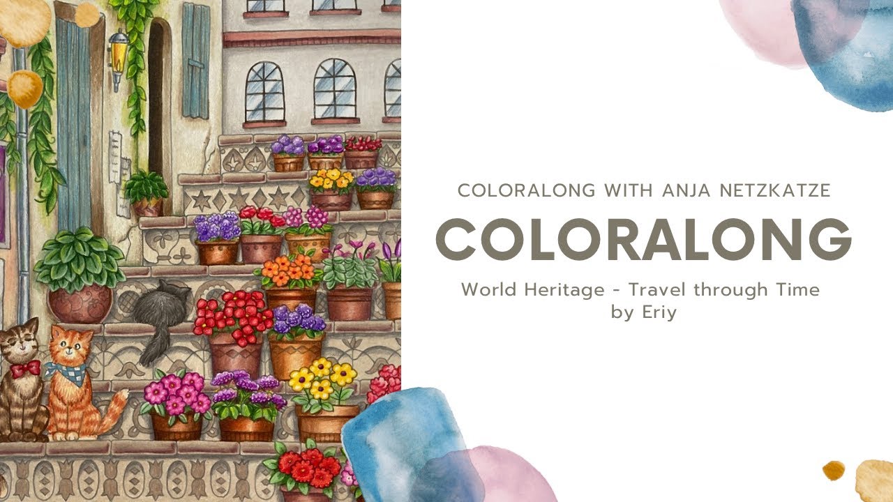 Coloralong: World Heritage - Travel through Time / Coloring with ...