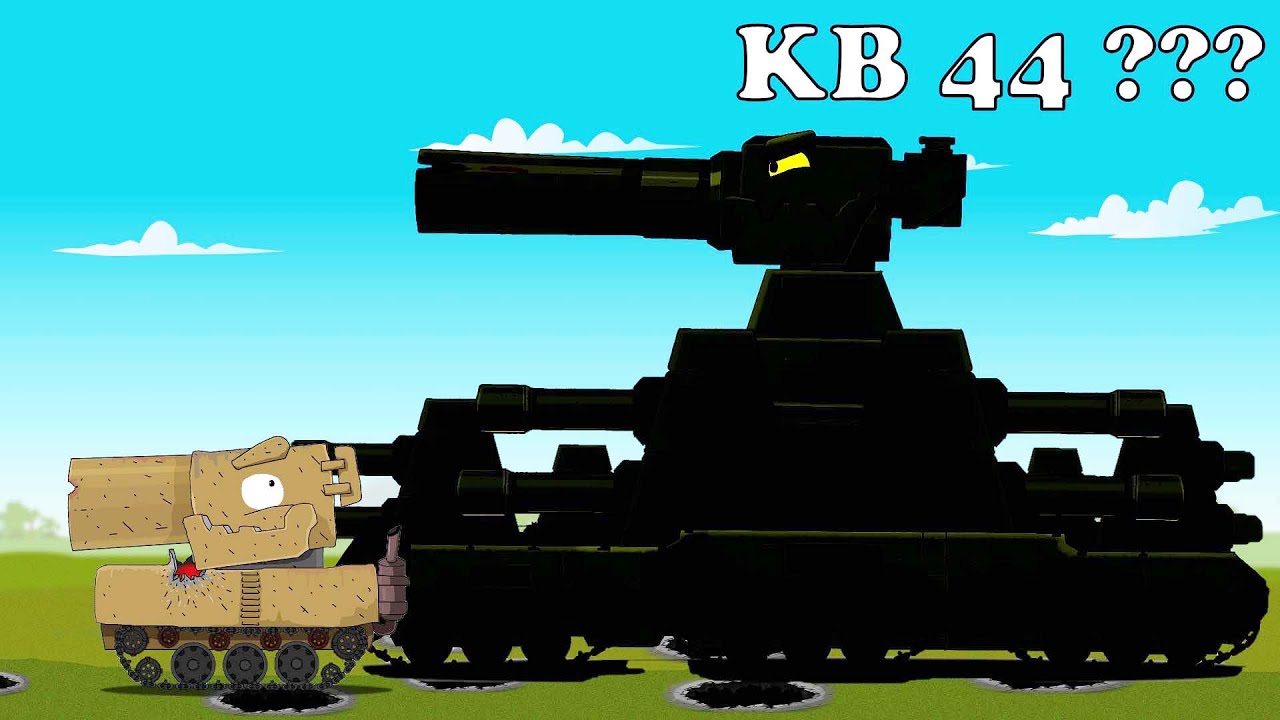 KB-44 vs GIANT MONSTER TANK part 1|#animation #animatedfilms ...