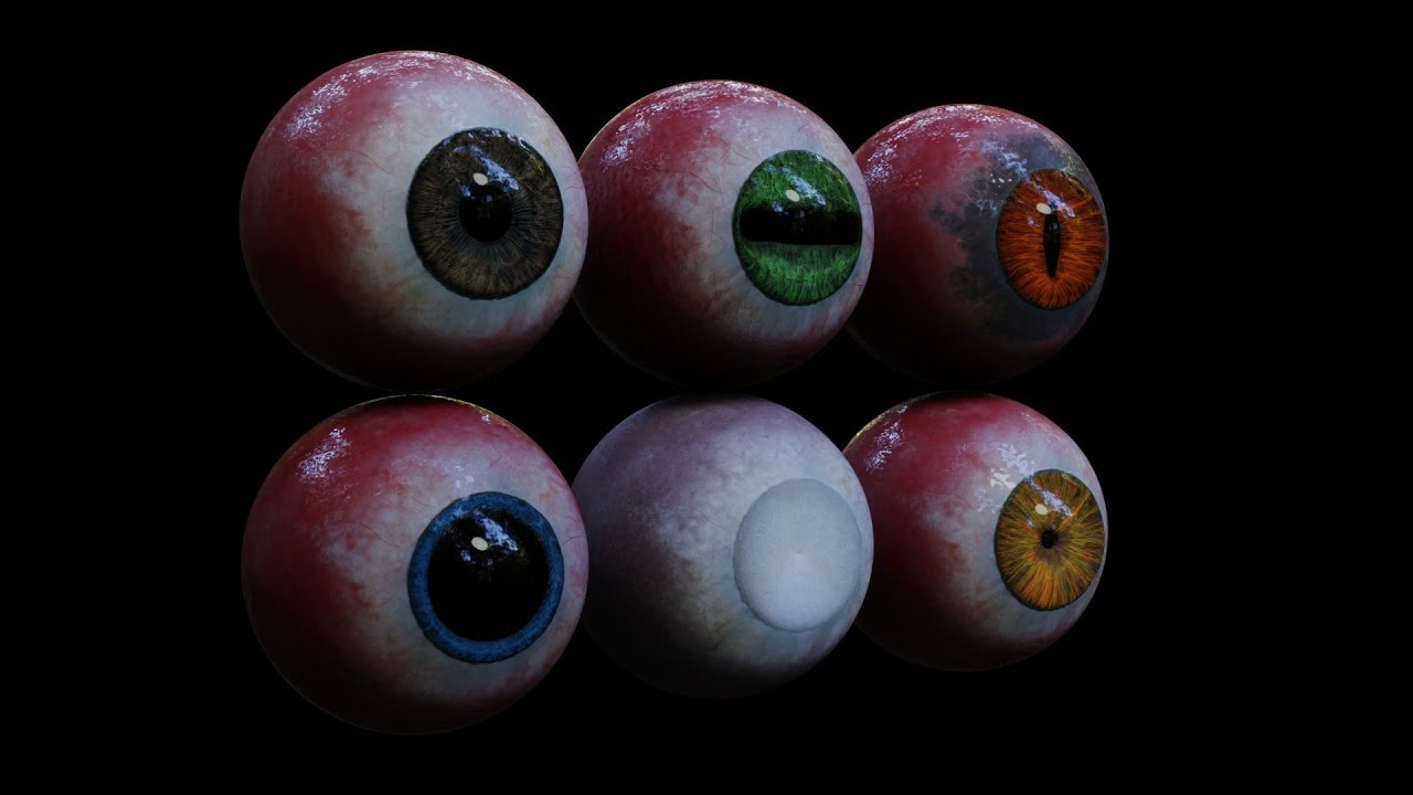 Realistic 3D Eyes - Product - YouTube