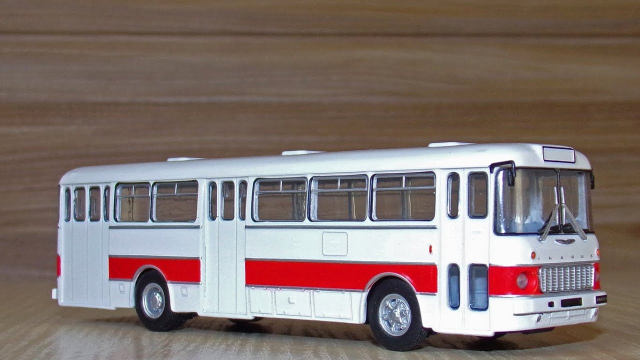 Kultowe autobusy PRL-u, Ikarus 556 1:72 DeAgostini - YouTube