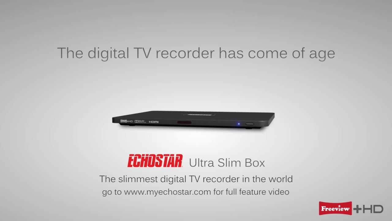 EchoStar HDT-610R - The Evolution of the digital TV recorder - YouTube