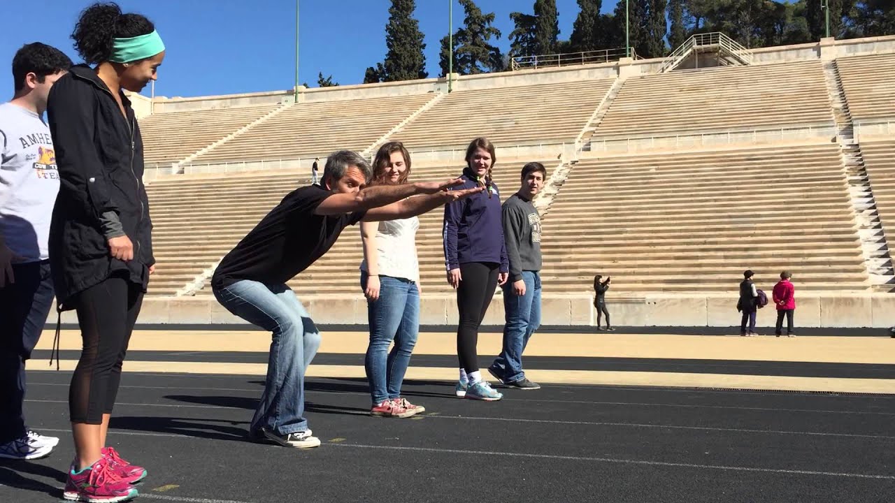 Ancient Greek Running Technique - YouTube