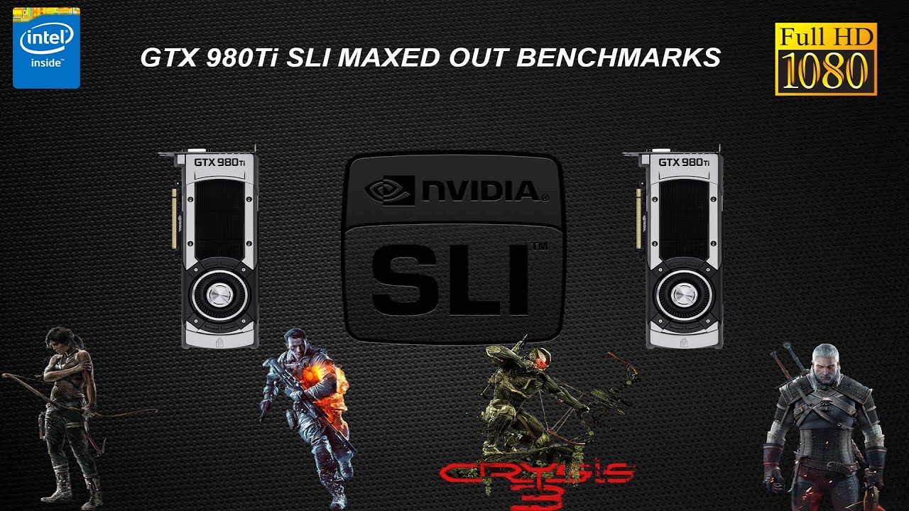 GTX 980 Ti SLI 1080P PERFORMANCE | MAXED OUT BENCHMARKS | i7 4790K @4 ...
