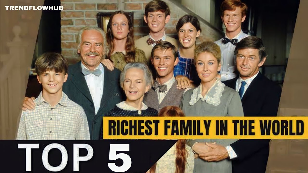 Top 5 richest families in the world - YouTube