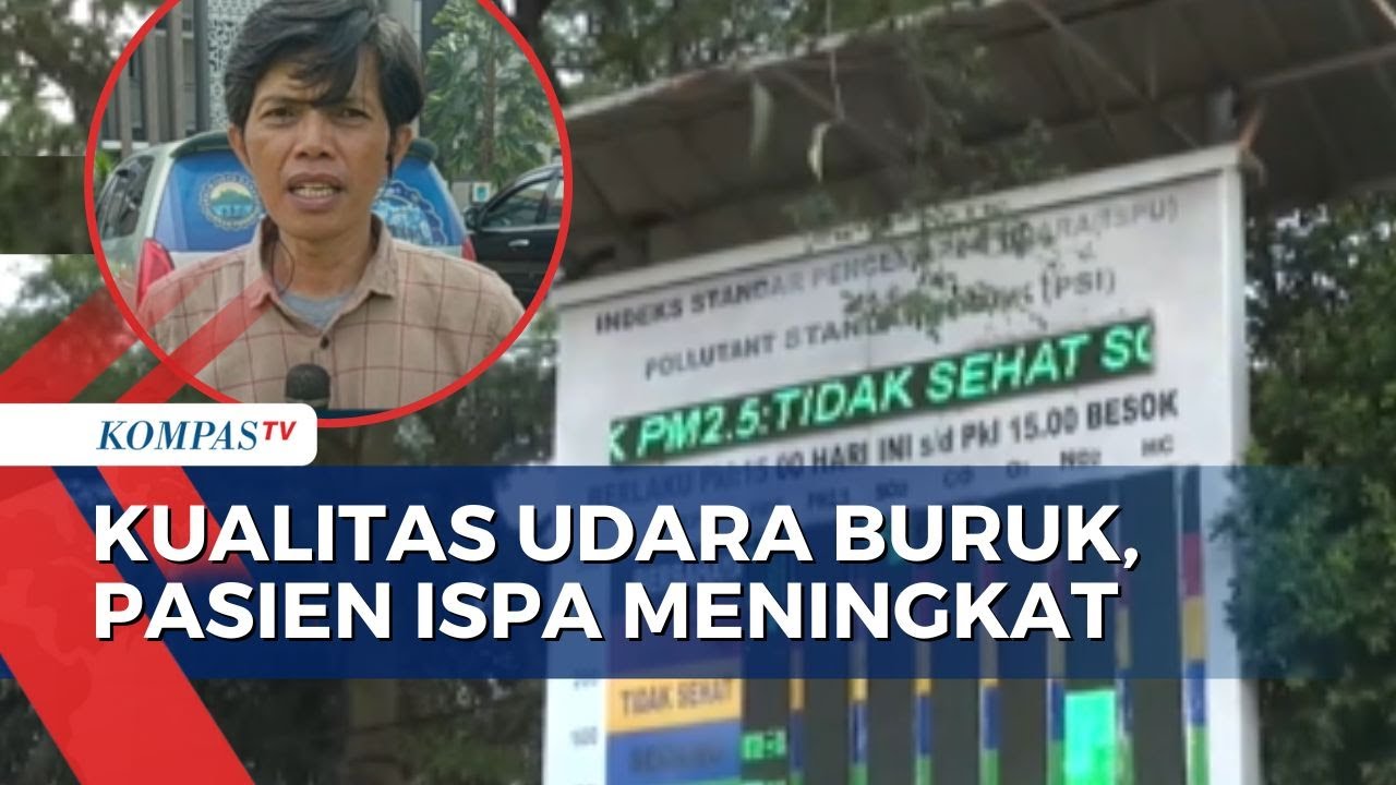 Kebakaran Hutan dan Lahan di Sumatera, Penderita ISPA di Kota Palembang Meningkat - YouTube