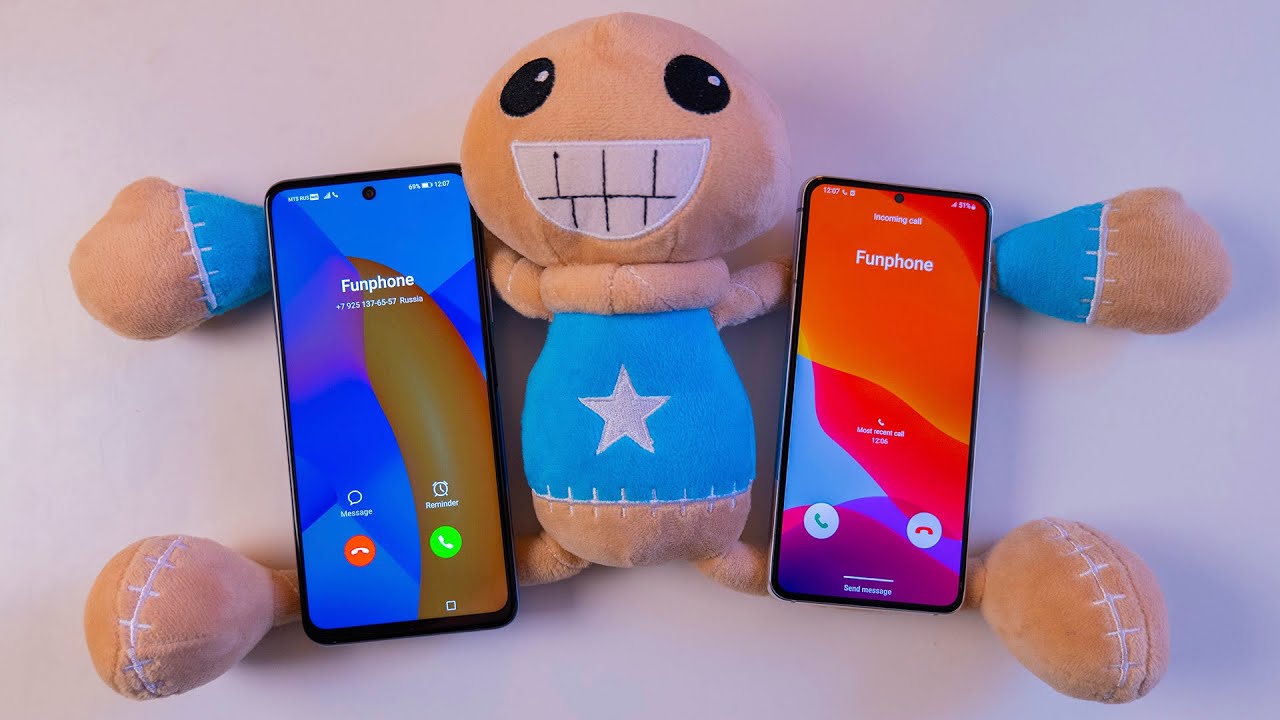 Buddy toy Honor & Samsung Galaxy S21 incoming call - YouTube