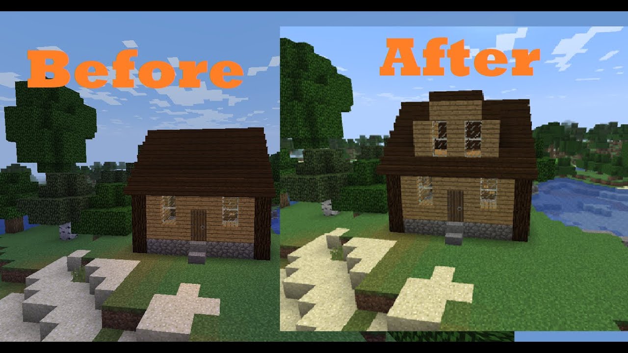 Minecraft: How to Make a Dormer Window - YouTube