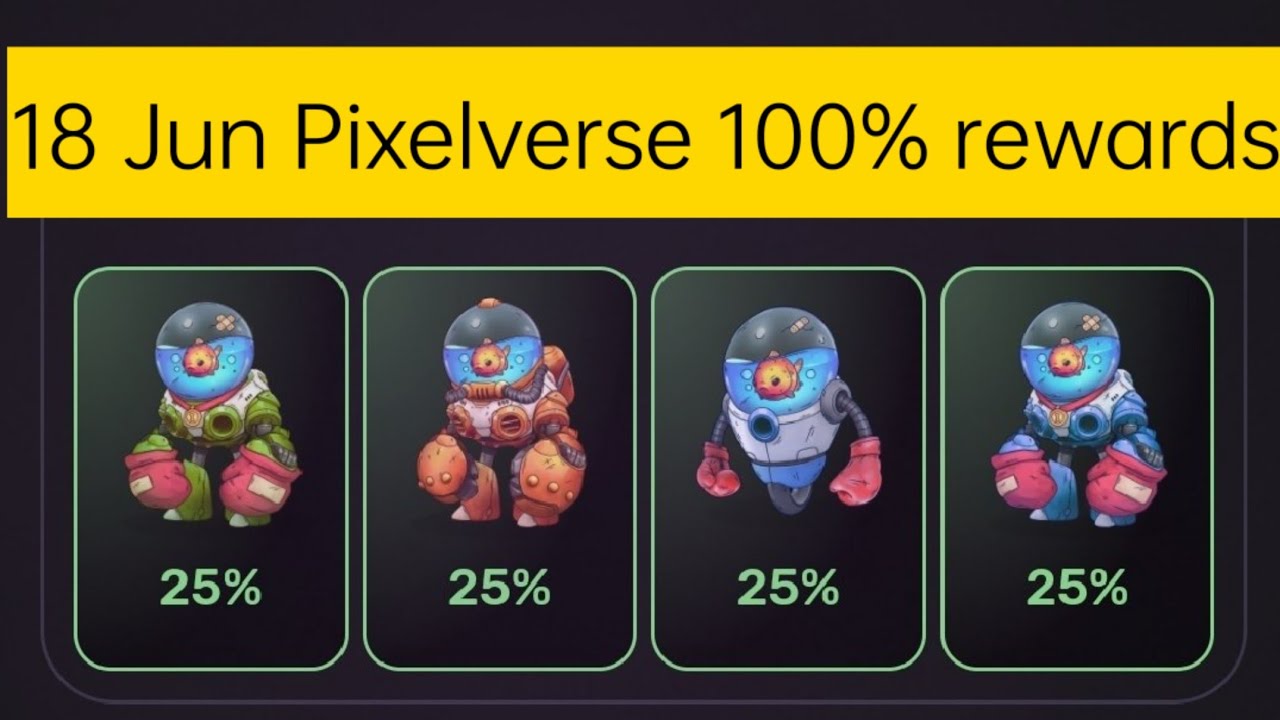 PixelTap by Pixelverse Daily Combo Unlock Complete | 18 / JUN 2024 ...