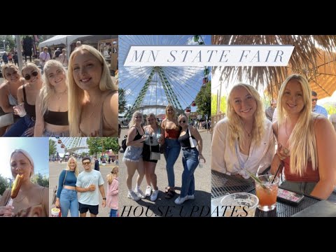 VLOG | MN State Fair + House Updates + Shopping | Hannah Garske