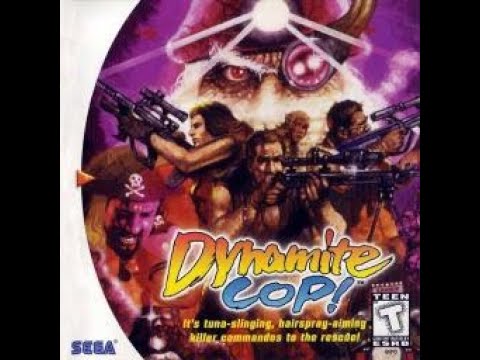 Dynamite Cop! Gameplay Walkthrough FULL GAME Dreamcast - YouTube