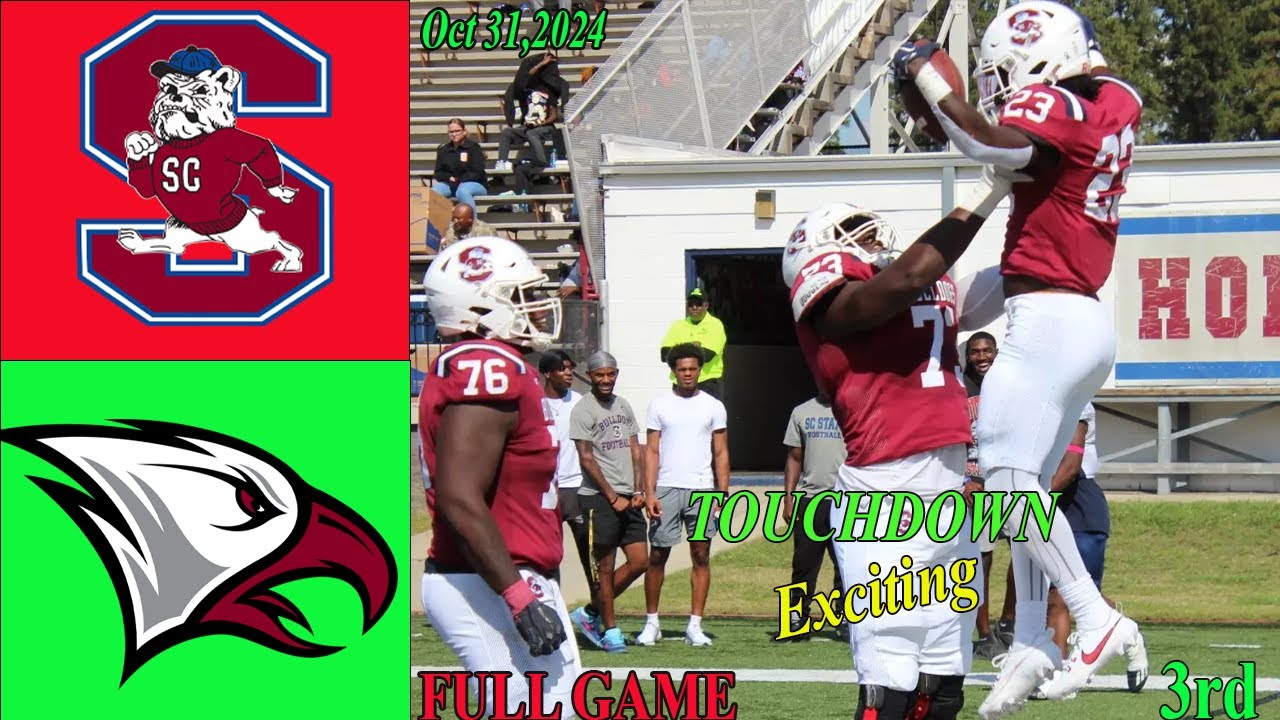 South Carolina State Vs North Carolina Central [WEEK 10] Full Game 3rd ...