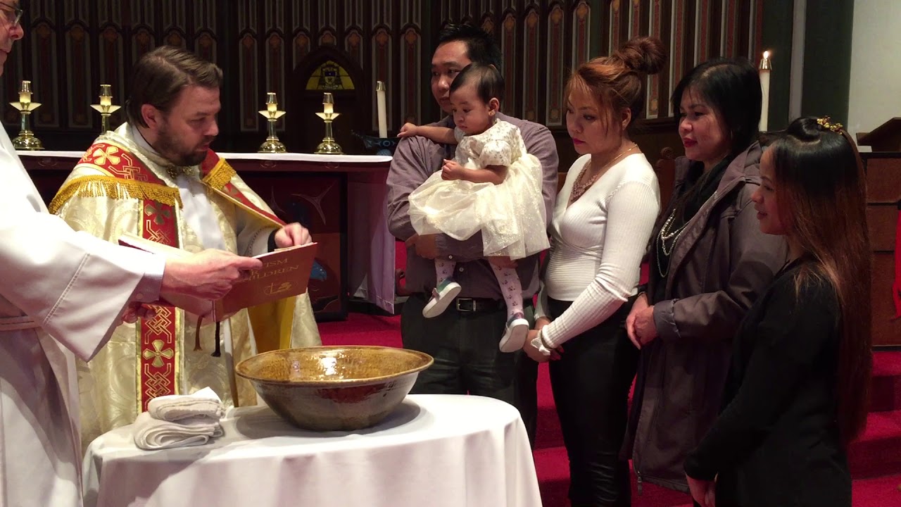 Julia's baptism - YouTube