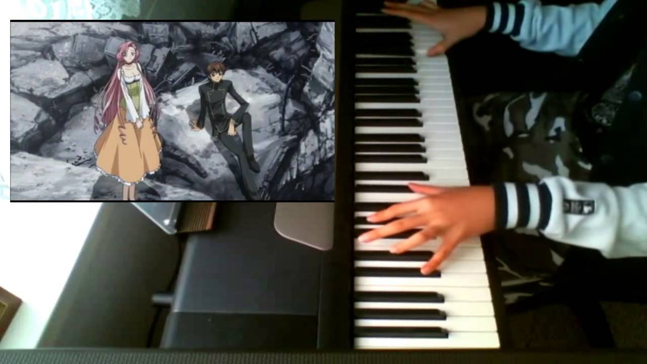 Colors by Flow (Code Geass Opening 1) on Piano - YouTube