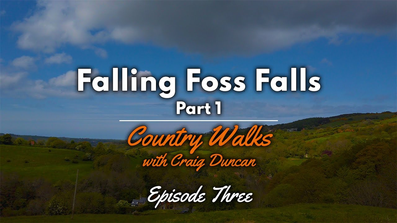 Amazing British countryside - Falling Foss Falls - Part 1 - YouTube