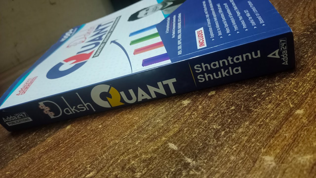 #adda247 Best Quant Book for #bankingaspirants for practice #DakshQuant ...