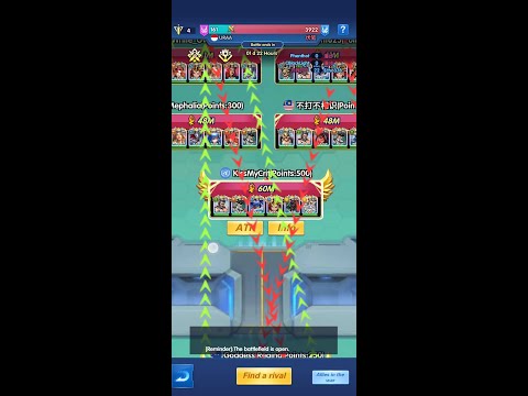 KissMyCrit Union Battle - Watch the Whale in Battle! Epic Heroes - X Hero