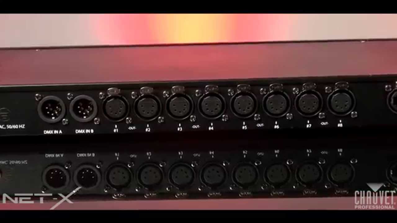 NET-X: Changing YOUR Lighting Data Game, from CHAUVET Professional ...