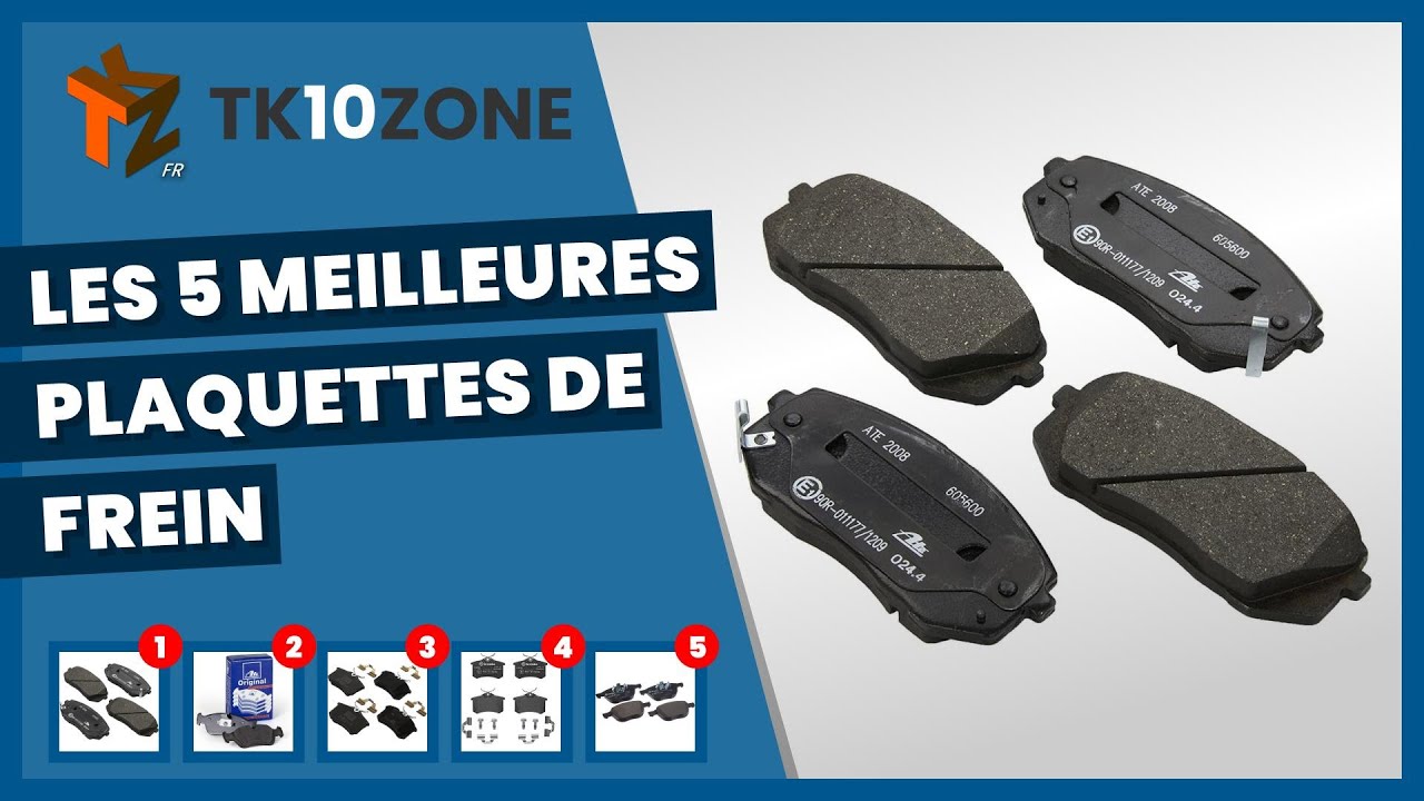 Les 5 meilleures plaquettes de frein - YouTube