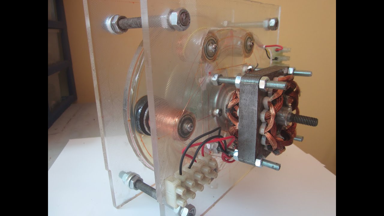 Pulse motor vs generator (part 1)1er partie - YouTube