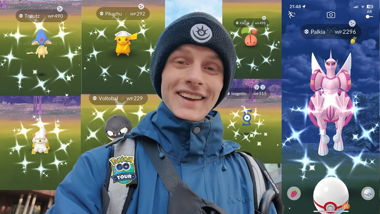 SO SEHEN 60+ SHINYS auf der GO TOUR 2024 aus! - YouTube