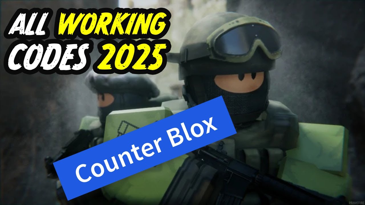 Counter Blox codes March 2025 ⚠️New⚠️ALL WORKING CODES Roblox Counter Blox 2025 - YouTube