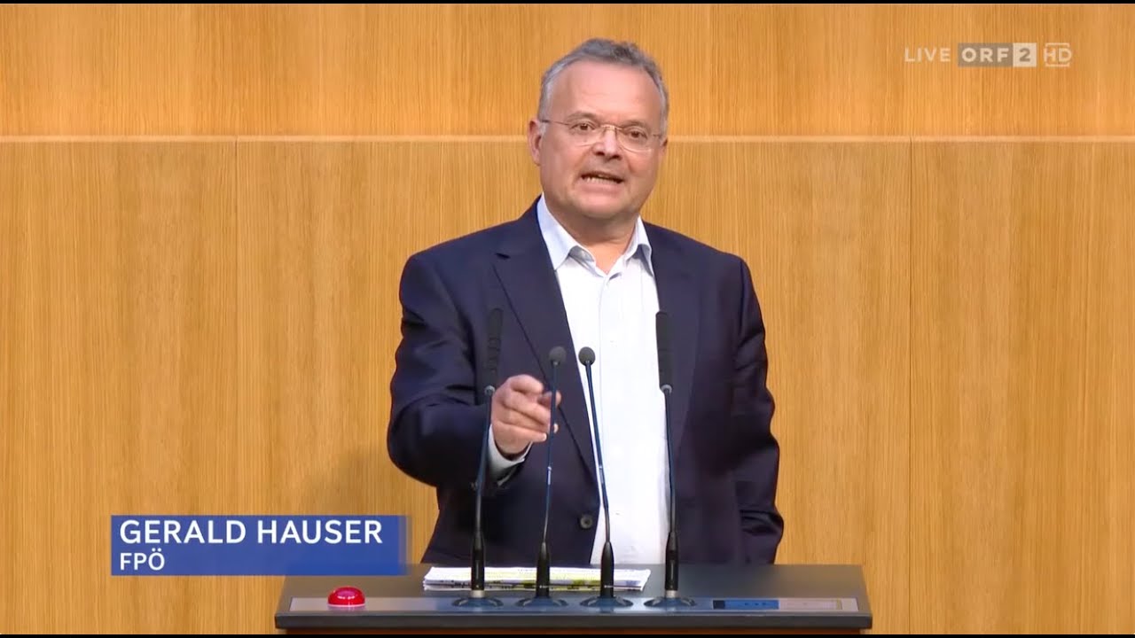 Gerald Hauser - Budget 2024 - Gesundheit - 22.11.2023 - YouTube