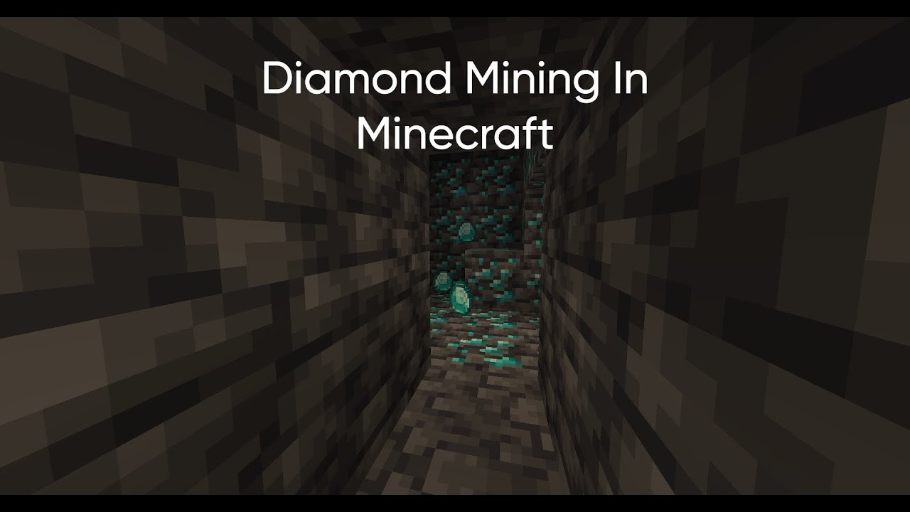 Best Way to Mine for Diamonds in Minecraft - YouTube